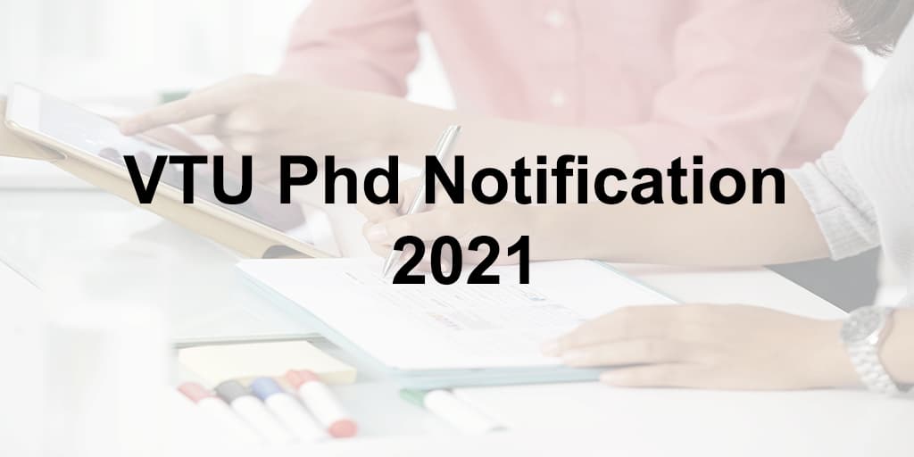 VTU PhD - Updates, Notifications, Entrance Exam, Syllabus